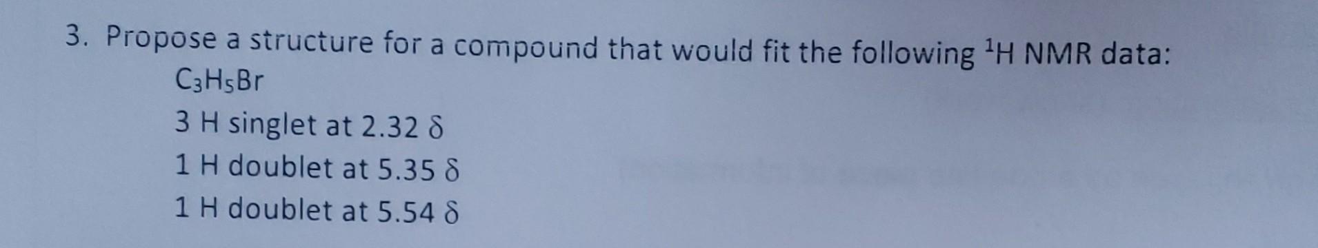 Solved Spectroscopy Problem # Fill in the missing | Chegg.com