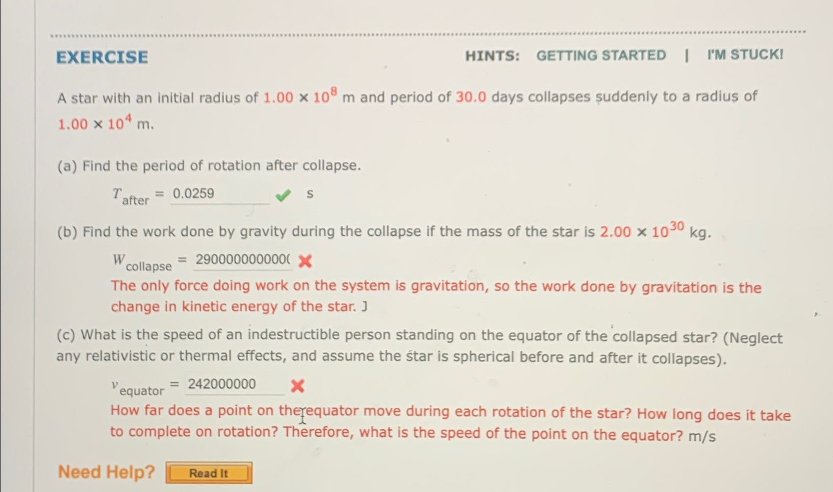 Solved EXERCISEHINTS: GETTING STARTED I I'M STUCK!A star | Chegg.com
