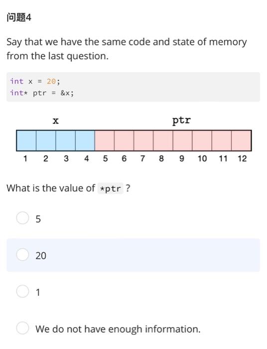 Solved Say that we have the same code and state of memory | Chegg.com