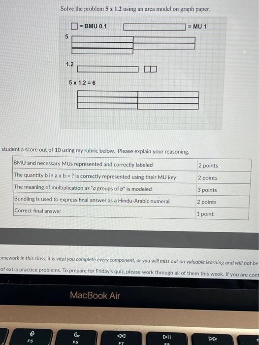 Solved In this journal you will independently assign a score | Chegg.com