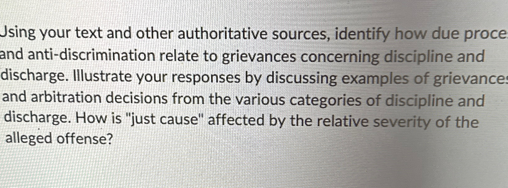 Solved Using your text and other authoritative sources, | Chegg.com