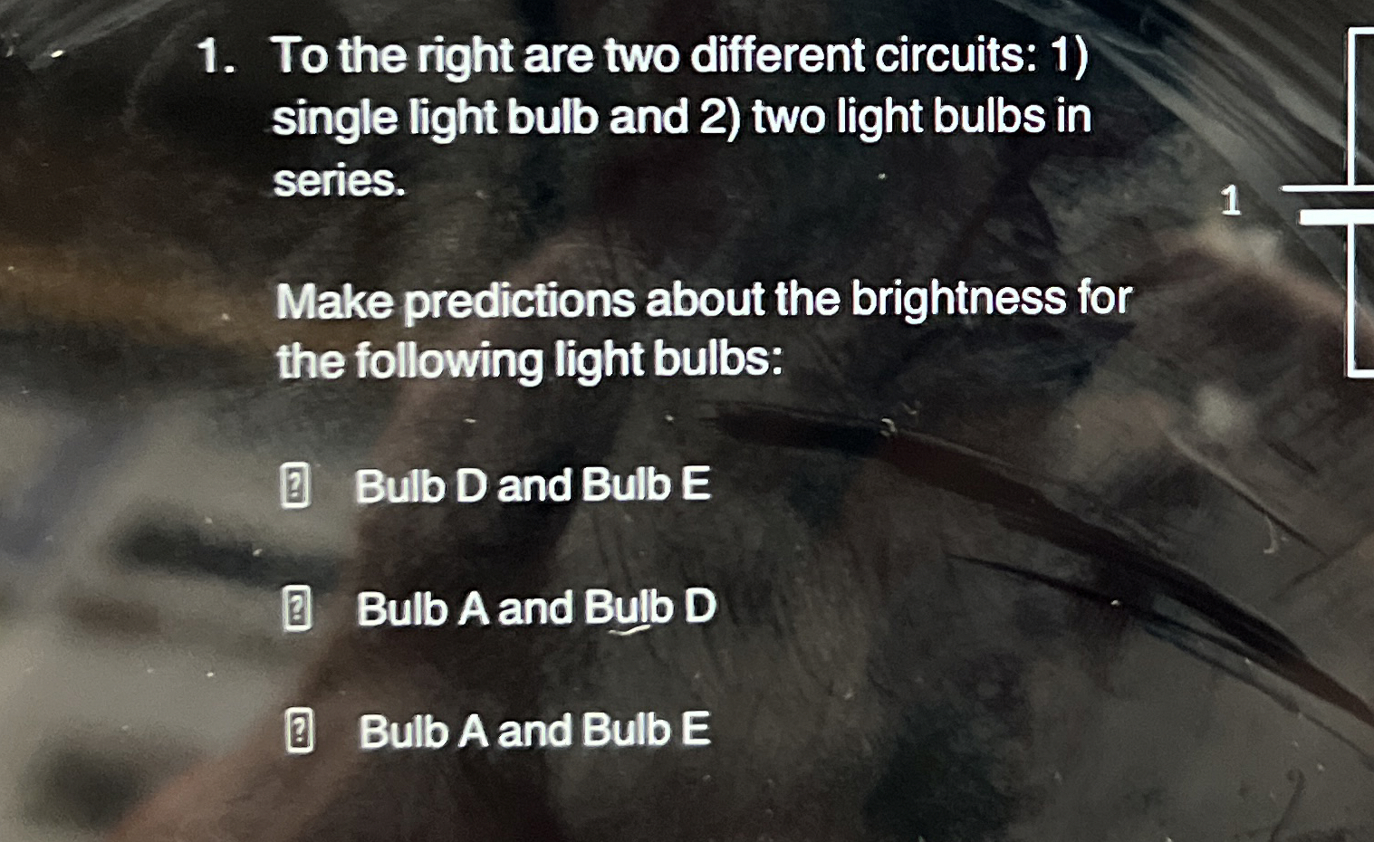 Solved To the right are two different circuits: 1 )single | Chegg.com