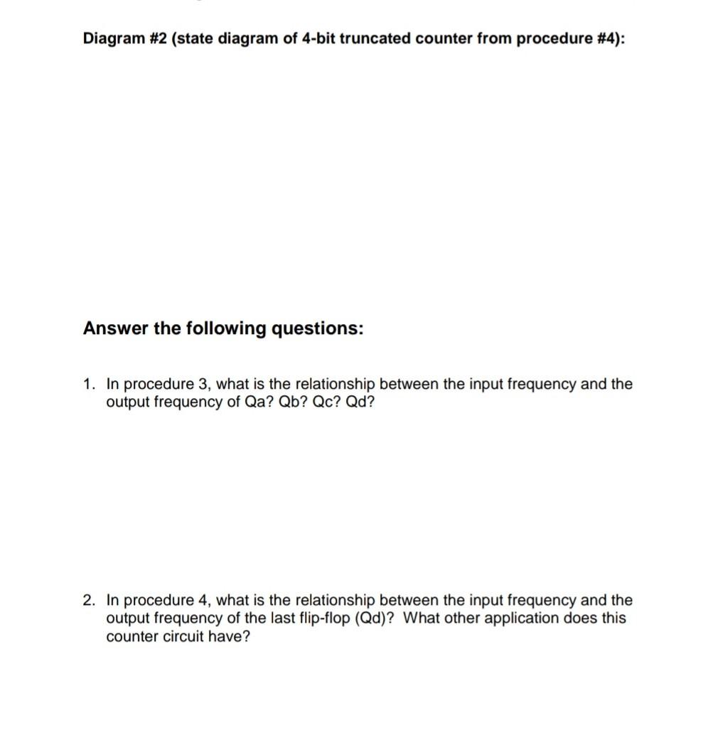 Solved Procedure 1: Construct a 4-bit SIPO re-circulating | Chegg.com