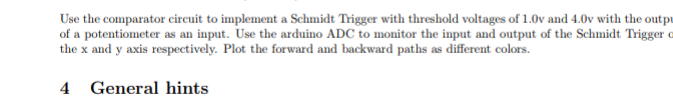 Use the comparator circuit to implement a Schmidt | Chegg.com
