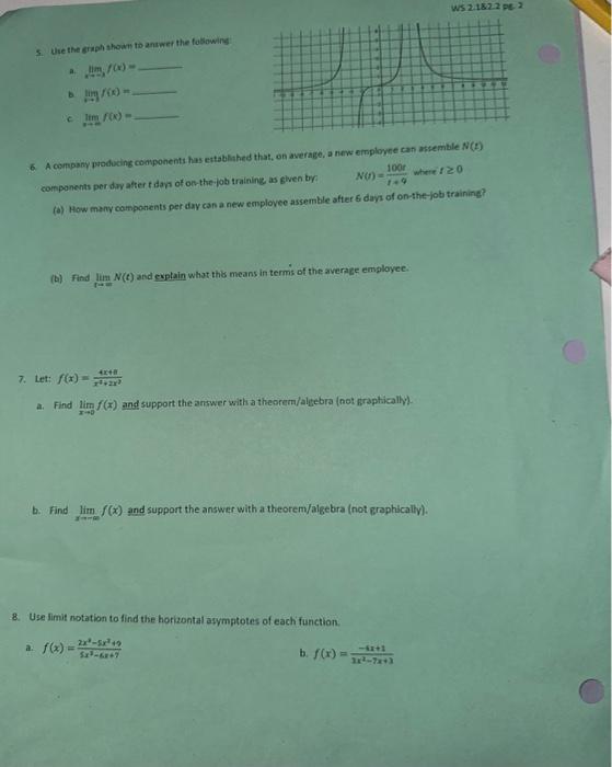 Solved 1. The araph of the function f is shown. Find each | Chegg.com