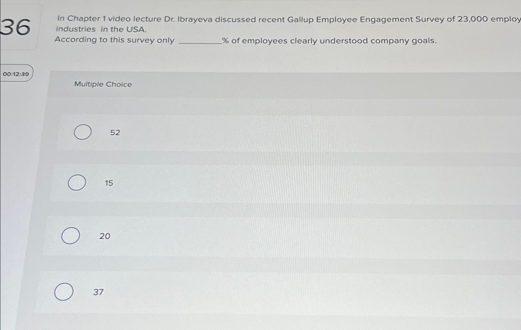 Solved In Chapter 1 ﻿video lecture Dr. ﻿Ibrayeva discussed | Chegg.com