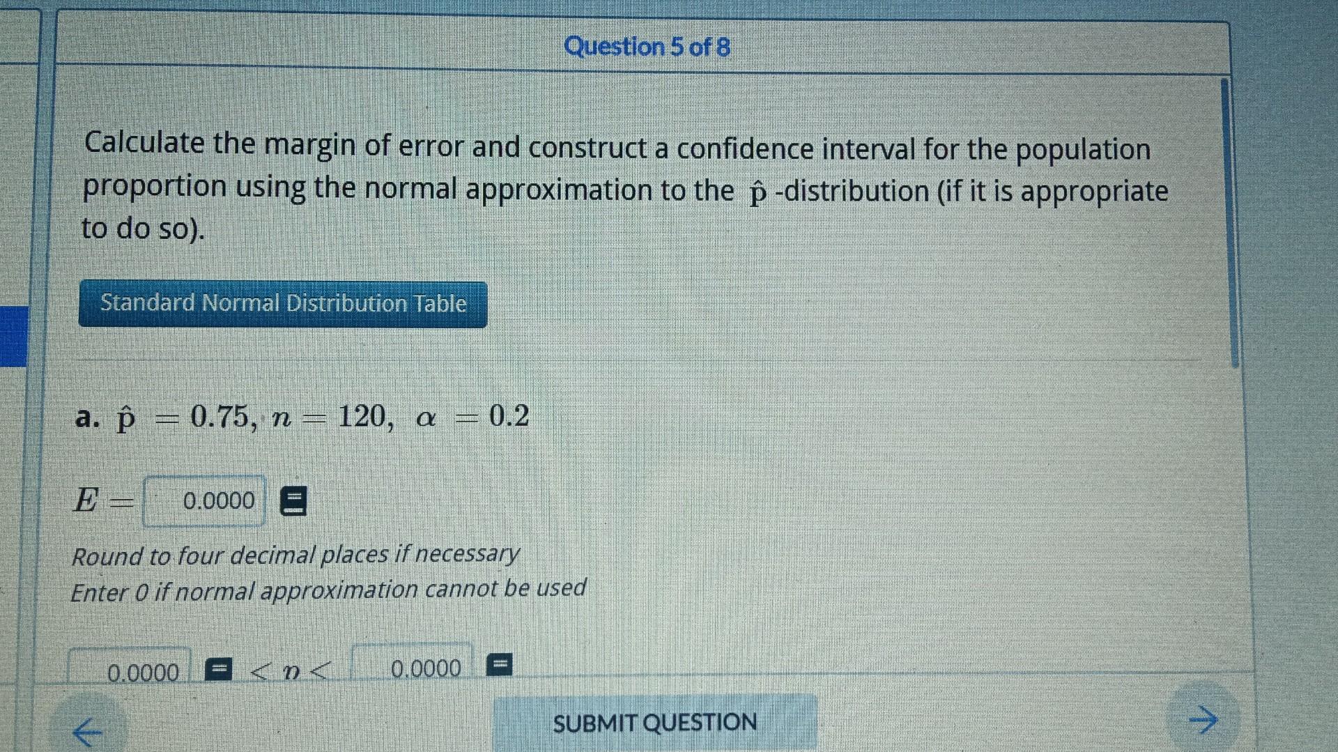 Solved Calculate the margin of error and construct a | Chegg.com