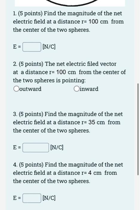 Solved [20 points] The figure shows two concentric | Chegg.com
