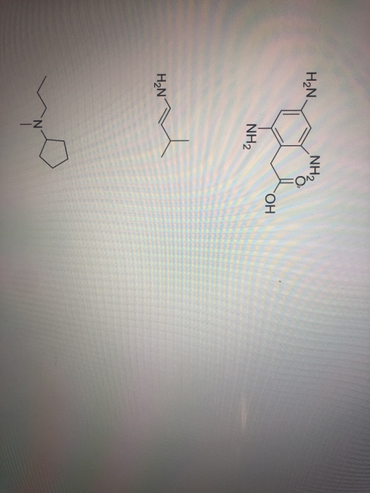 Solved HN NH O ОН NH2 H2N 'N 03: Write the complete | Chegg.com