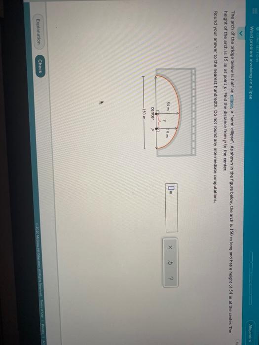 Solved COSECTION Word problem involving a parabola Alej A | Chegg.com