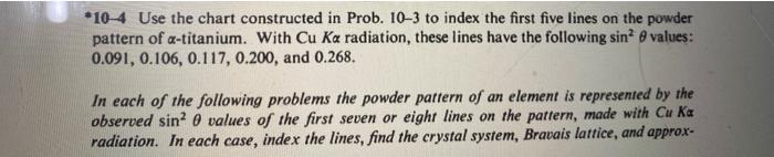 - 10-4 Use the chart constructed in Prob. 10-3 to | Chegg.com