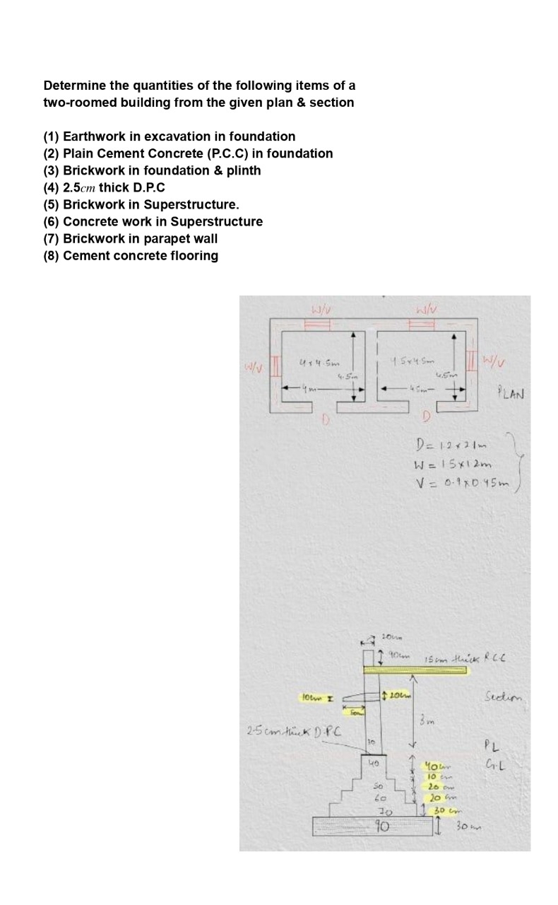 Solved Using the given drawing below calculate each quantity | Chegg.com