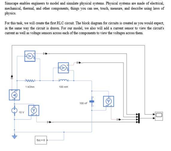Simscape enables engineers to model and simulate | Chegg.com