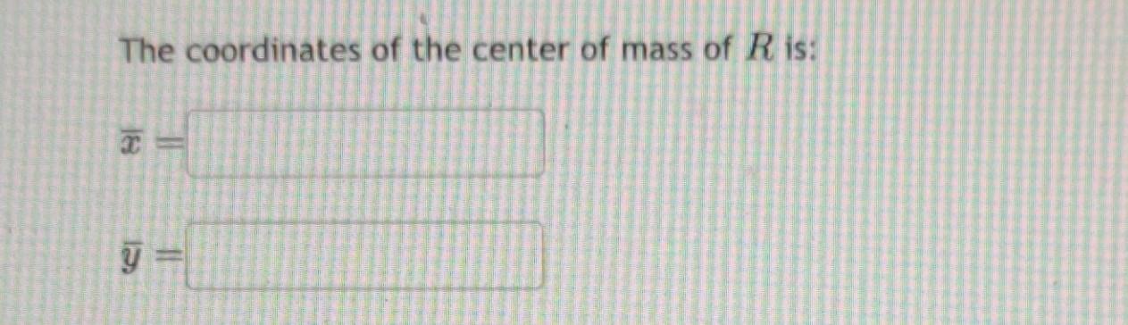 Solved For the following, let R be the region bound by the | Chegg.com