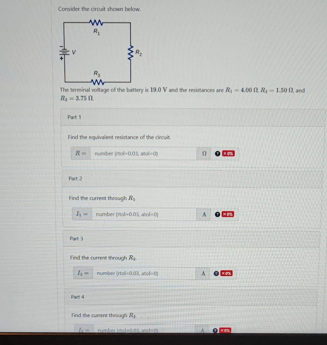 Solved Consider the circuit shown below. The terminal | Chegg.com