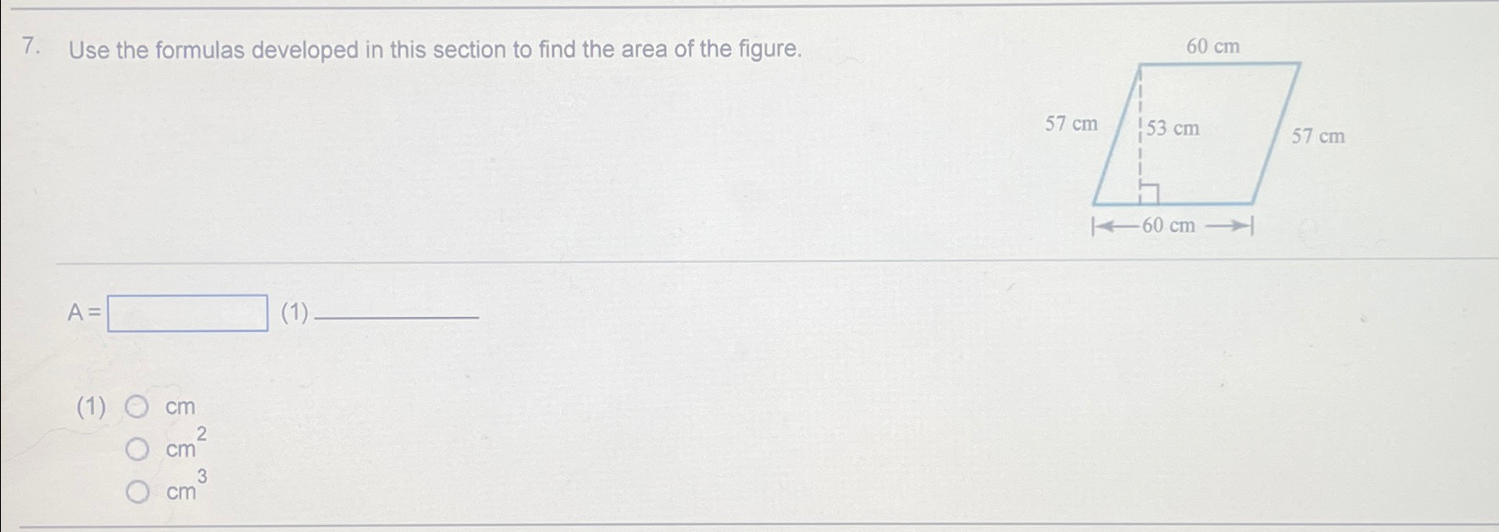 Solved Use the formulas developed in this section to find | Chegg.com