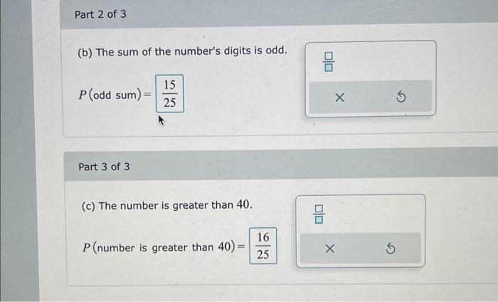 Solved Numbers A set of 25 two digit numbers are listed | Chegg.com