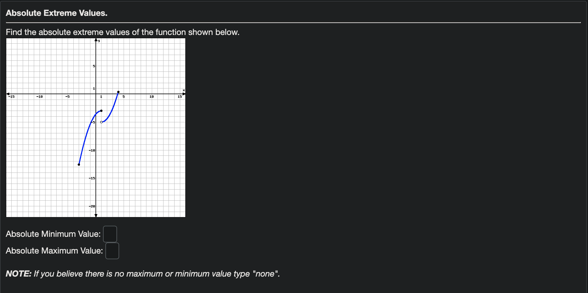 Solved Absolute Extreme Values.Find the absolute extreme | Chegg.com Solved Absolute Extreme Values.Find the absolute extreme | Chegg.com