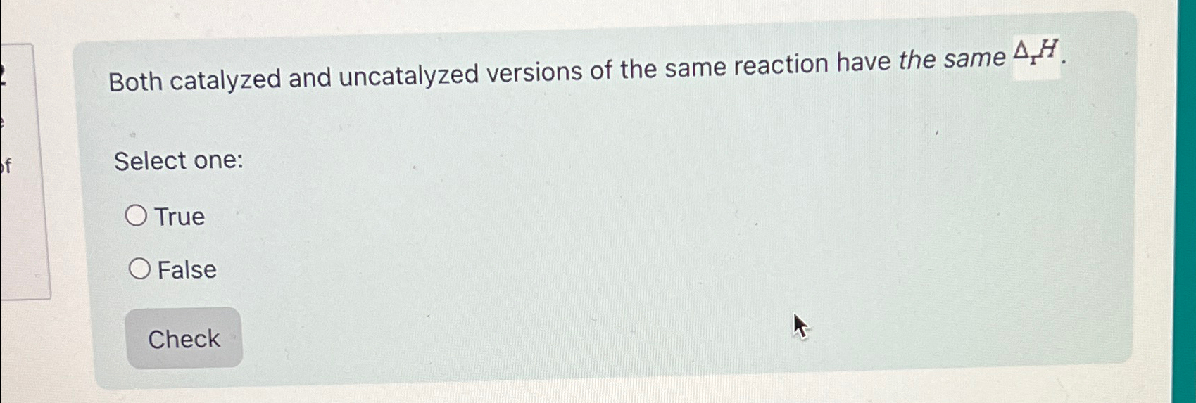 Solved Both catalyzed and uncatalyzed versions of the same | Chegg.com