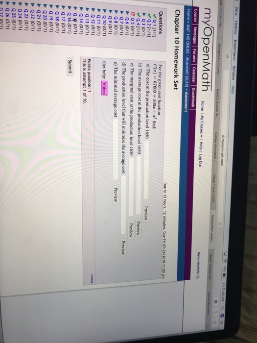 Solved Story Bookmarks Window Help 77% D) Fri 11 | Chegg.com