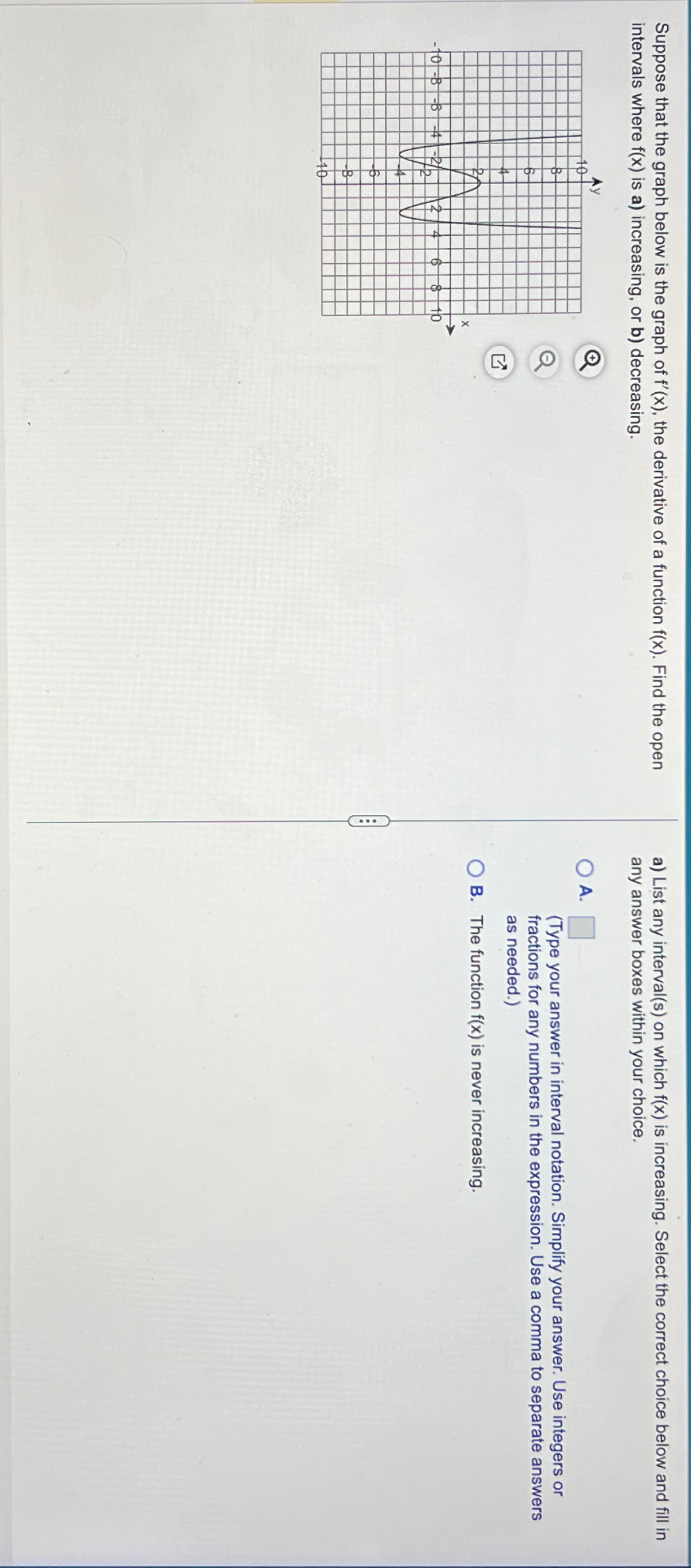 Solved 2 ﻿PART QUESTION Suppose that the graph below is the | Chegg.com