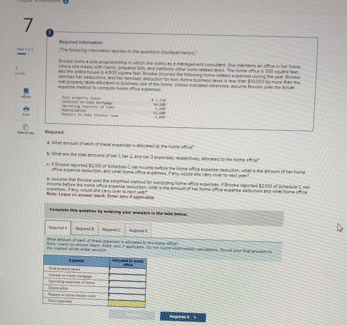 Solved Required Information [The following informotion | Chegg.com