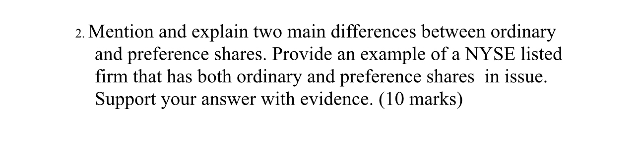 Solved Mention and explain two main differences between | Chegg.com