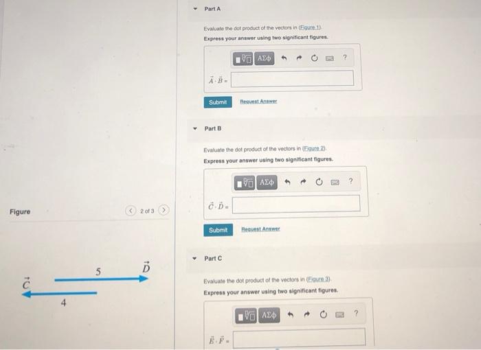 Solved Evaluate the dot peoduct of the vectors in (Fitruce | Chegg.com