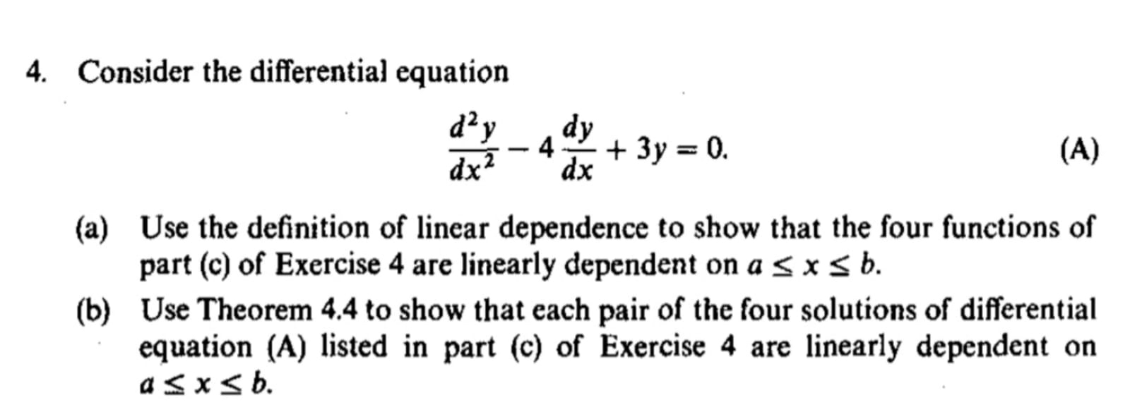 Solved Consider the differential | Chegg.com