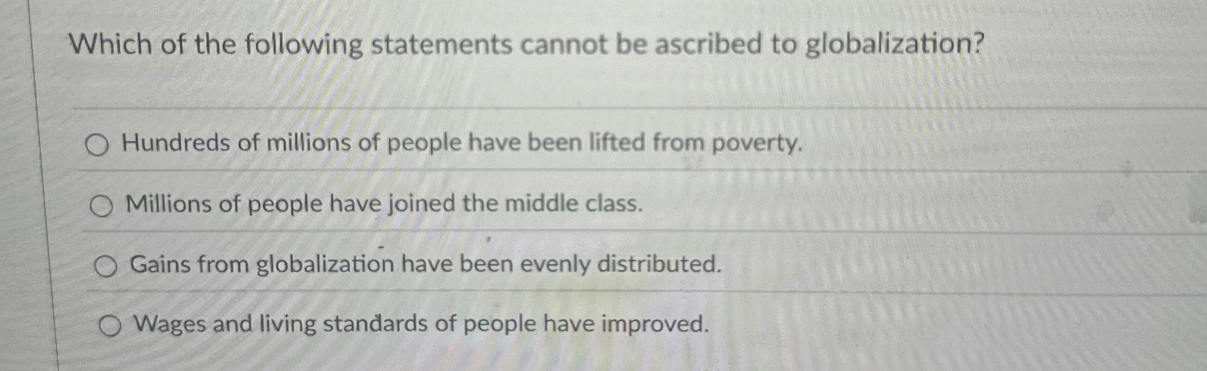 Solved Which of the following statements cannot be ascribed | Chegg.com