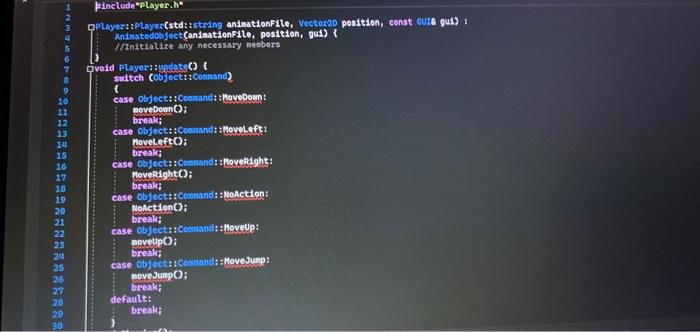 Solved I am writing a program. Below me is the code for the | Chegg.com