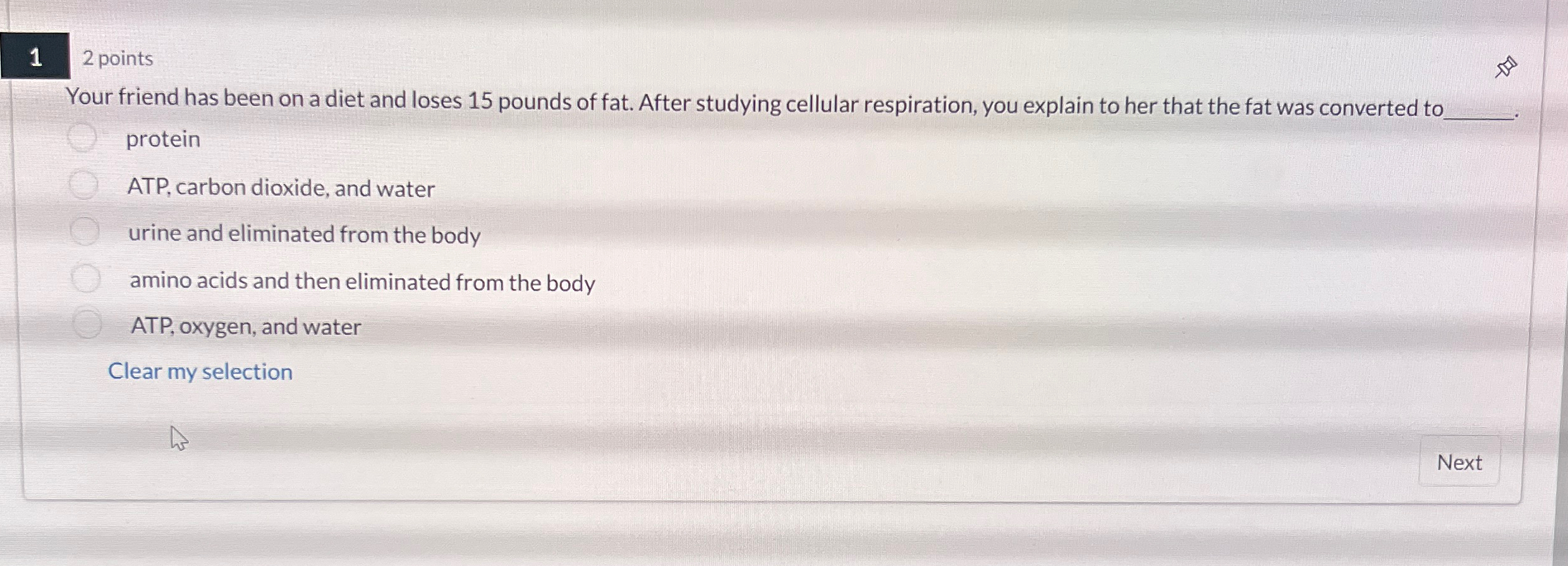 Solved 12 ﻿pointsYour friend has been on a diet and loses 15 | Chegg.com