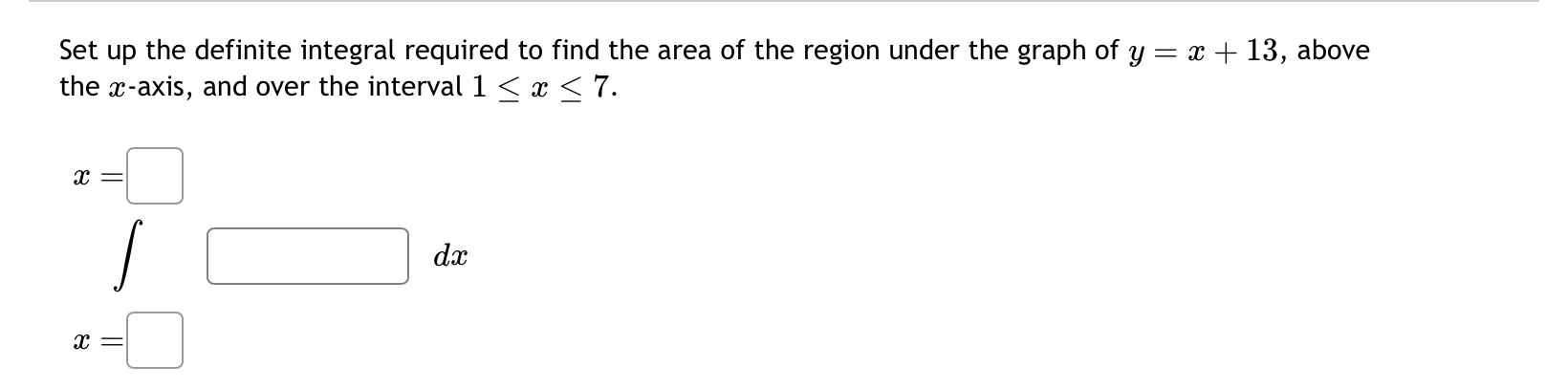 Solved Set up the definite integral required to find the | Chegg.com