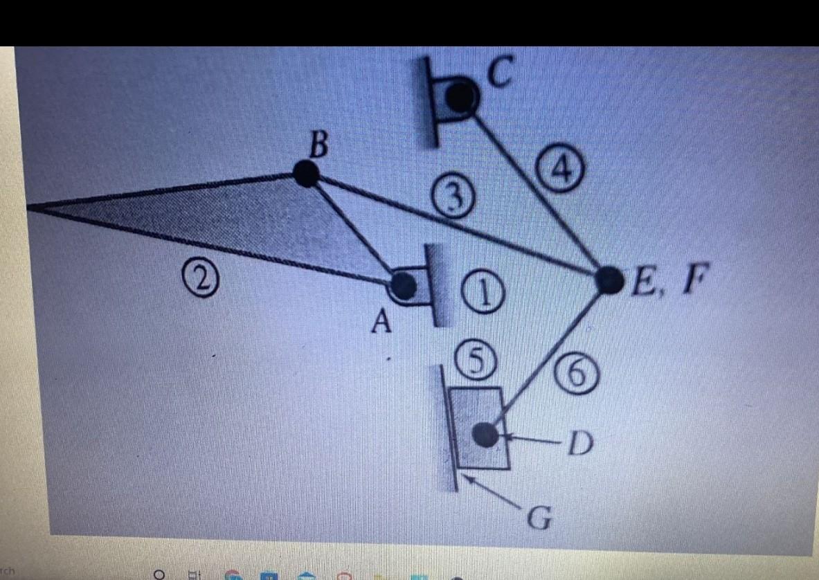 Solved course:mechanical system determine the DOF and | Chegg.com Solved course:mechanical system determine the DOF and | Chegg.com