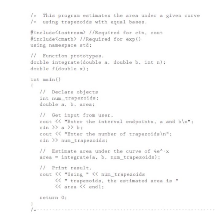 Solved Using C++ lanuage in online GBD copy the given | Chegg.com