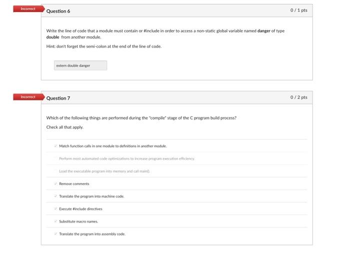 Solved Write the line of code that a module must contain or | Chegg.com