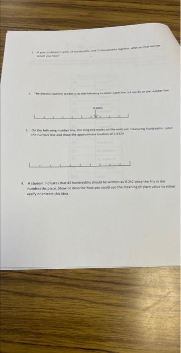 husndredthi ptace. Show of describe how you tould we | Chegg.com