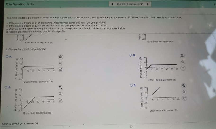 Solved This Question: 5 pts 2 of 36 (0 complete) T You | Chegg.com