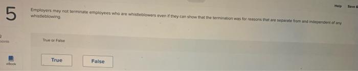 Solved The employment-at-will doctrine permits an employer | Chegg.com