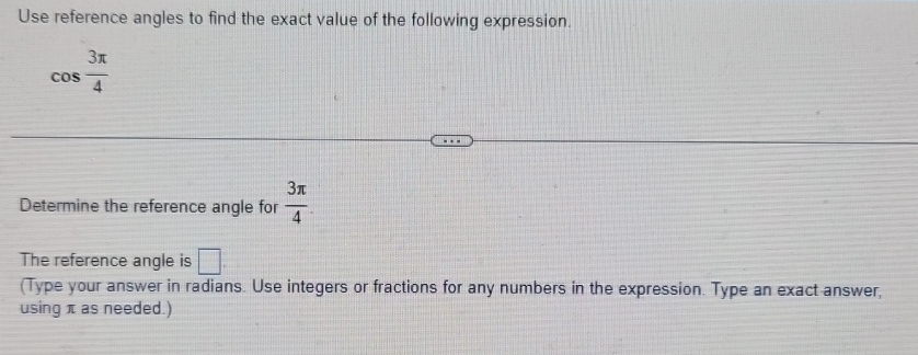 Solved Use reference angles to find the exact value of the | Chegg.com