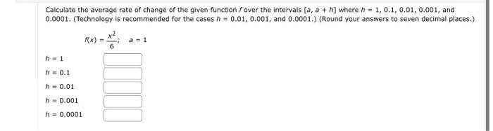 Solved Using f(x) defined below, determine the average rate | Chegg.com