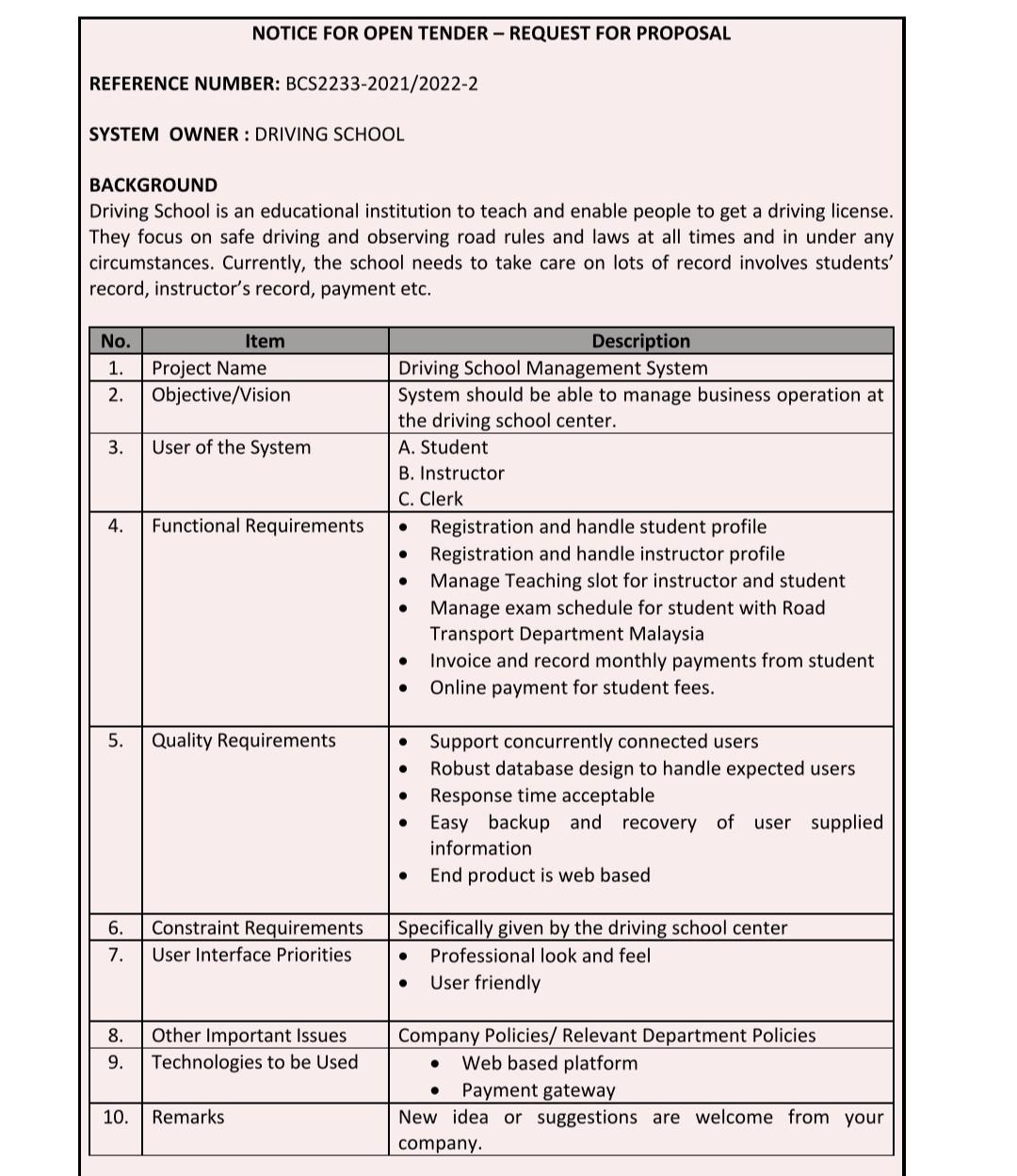 Solved QUESTION 3 [46 Marks a) Construct a use case diagram | Chegg.com