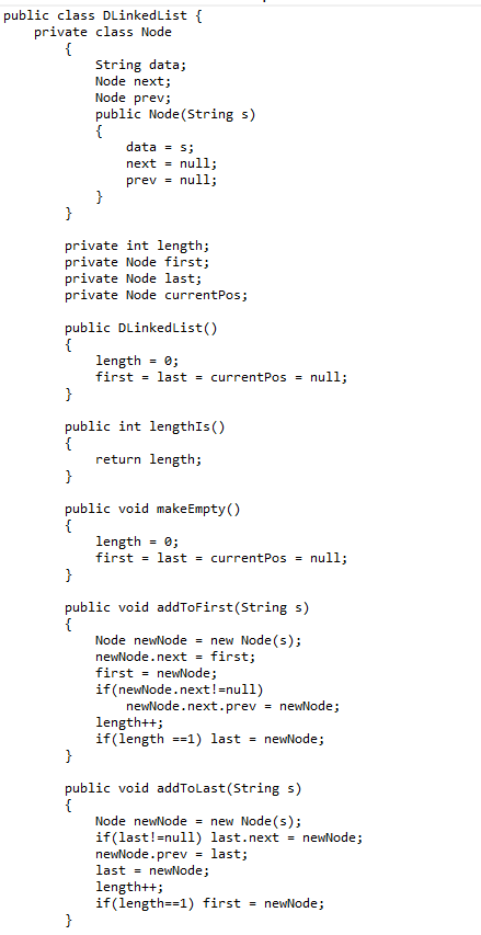 Solved I need help adding these methods into my code and | Chegg.com