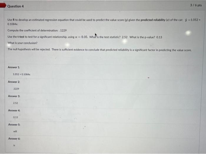 Solved Use R to develop an estimated regression equation | Chegg.com