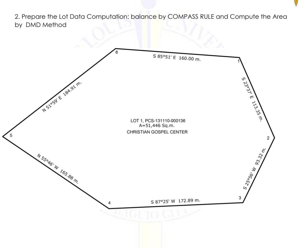 Solved 2. Prepare the Lot Data Computation: balance by | Chegg.com