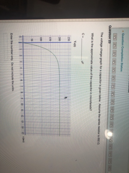 Solved Question Completion Status: 2010 20170110100 100 10 | Chegg.com