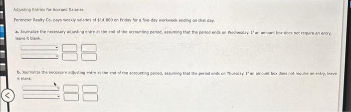 Classifying Types of Adjustments Classify the | Chegg.com