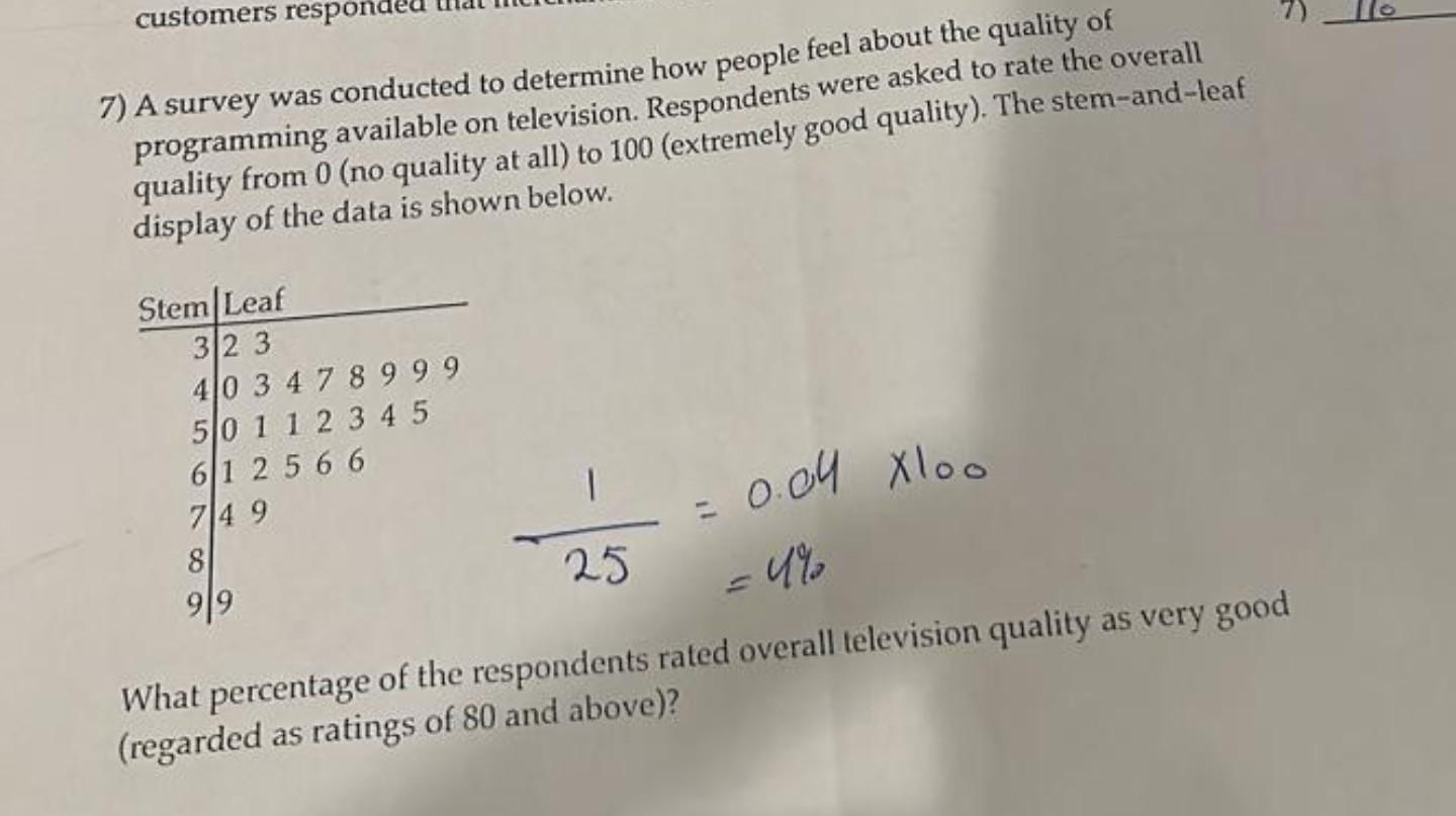how we got 1 / 25 = 0.04% with explanation please | Chegg.com