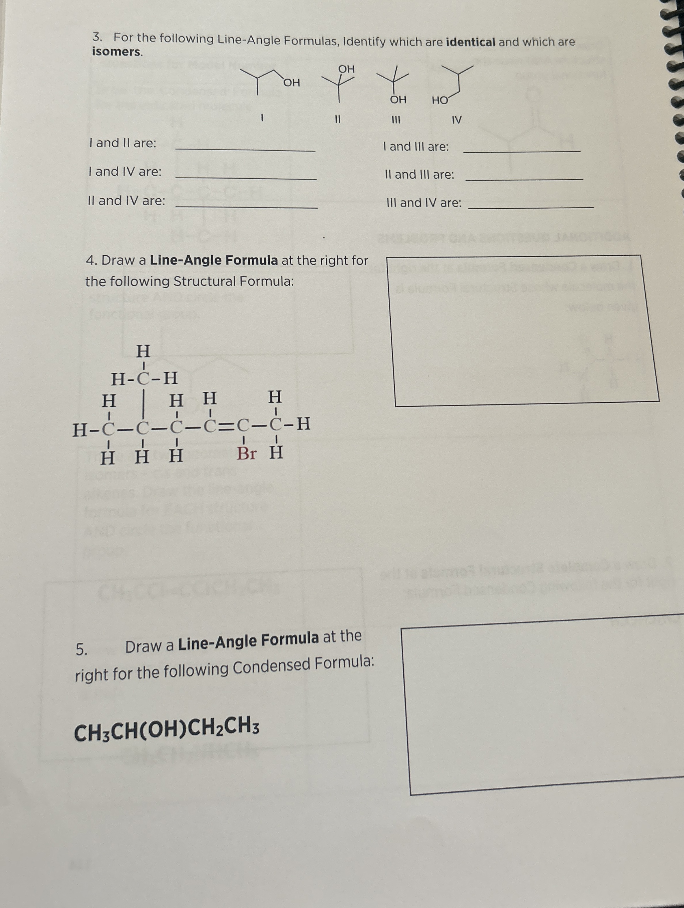 Solved For the following Line-Angle Formulas, Identify which | Chegg.com