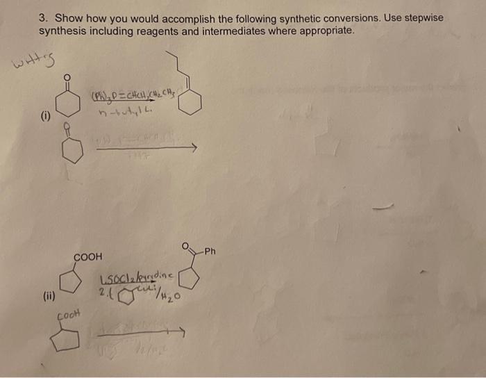 Solved 3. Show how you would accomplish the following | Chegg.com